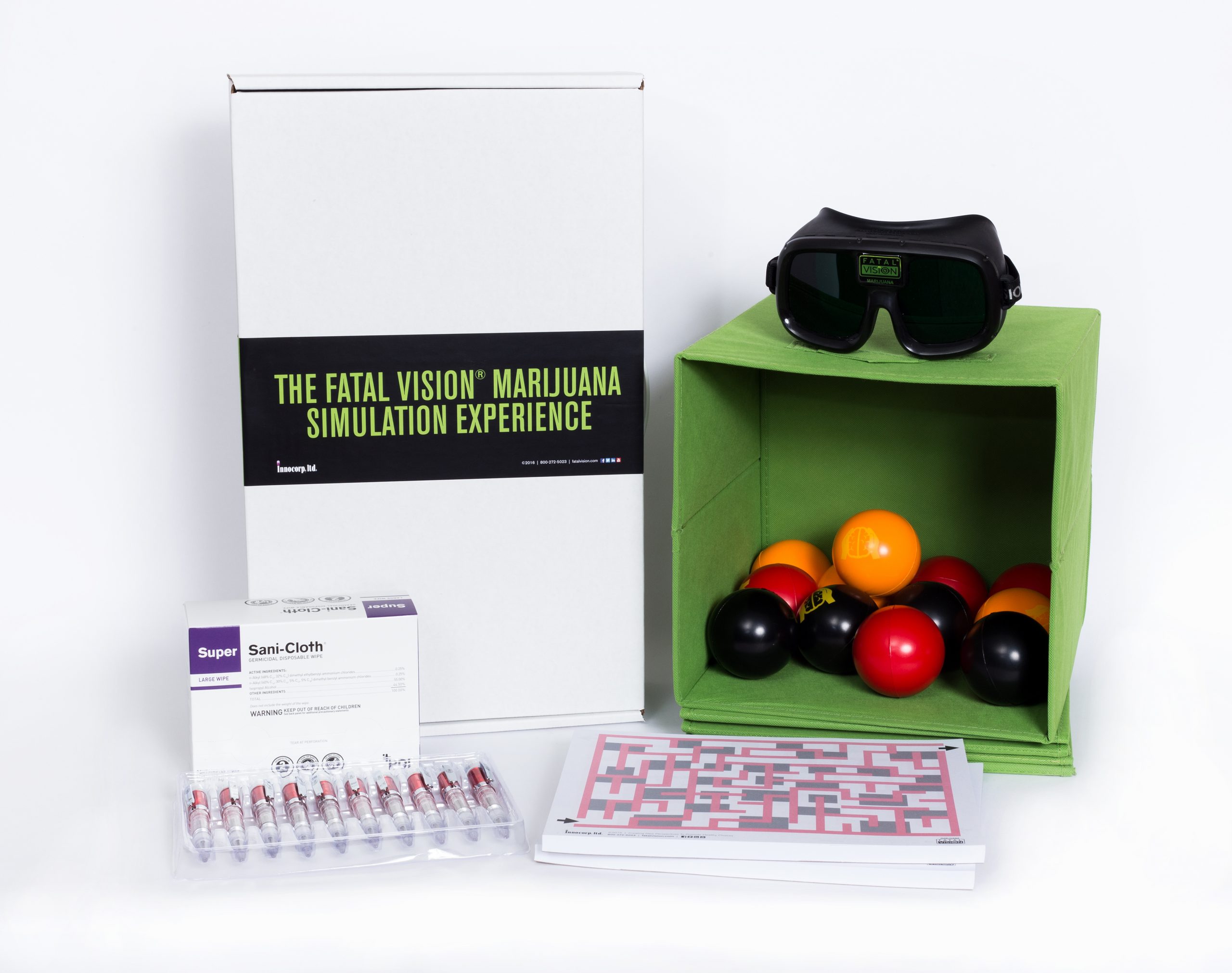 Fatal Vision Marijuana Drug Education Products Starter Kit