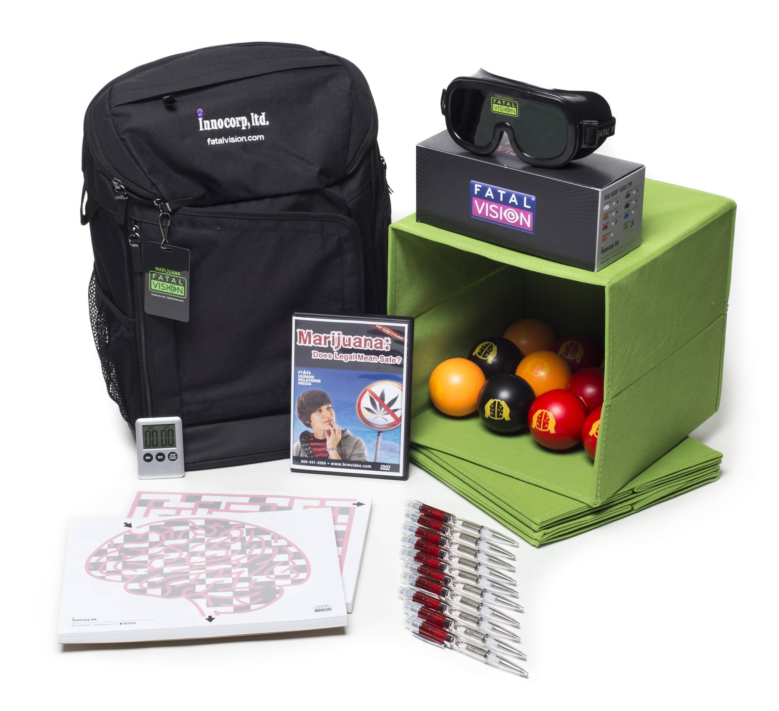 Fatal Vision Marijuana Simulation Education Program Kit
