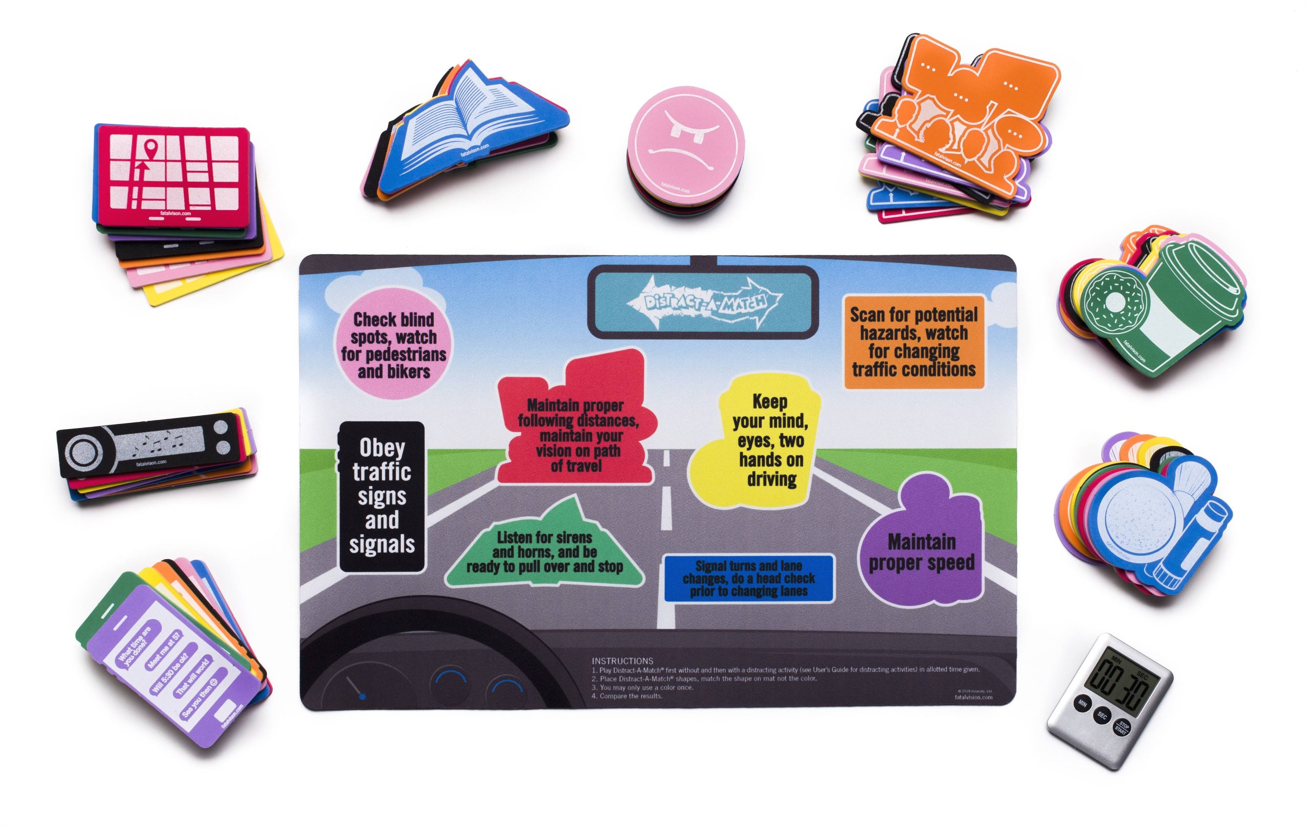 Distract A Match Distracted Driving Education Game 