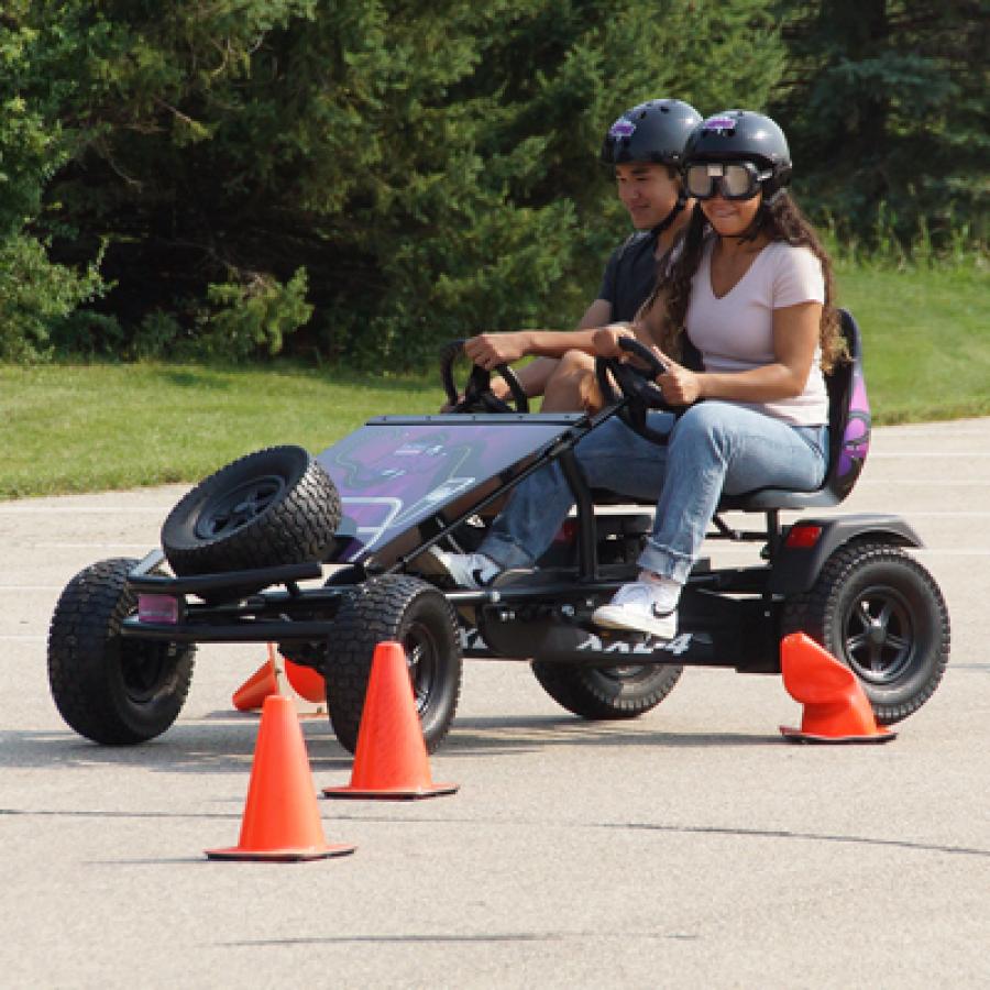 Roadster 2-Seater Pedal Kart - Ultimate Package