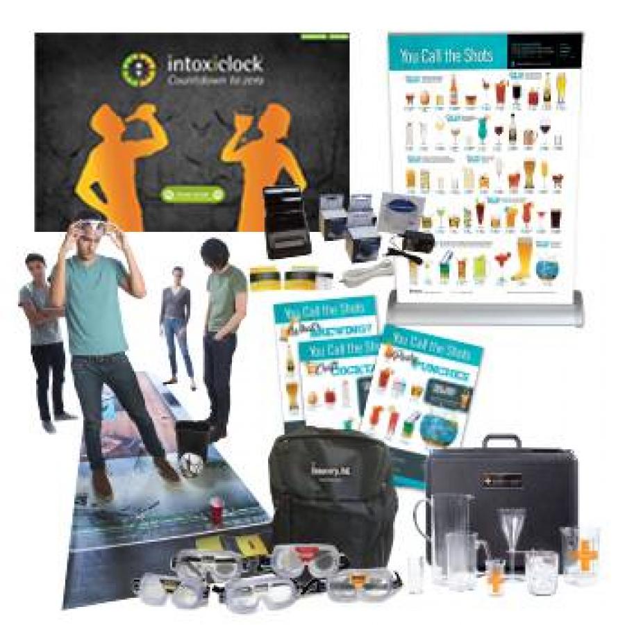 Fatal Vision intoxiclock Pro Alcohol Awareness Activities Kit